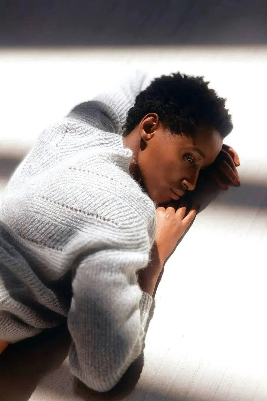 Colette Grey Pull Mohair – leselles